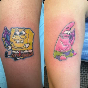 Spongebob Patrick – Ocean Tattoos